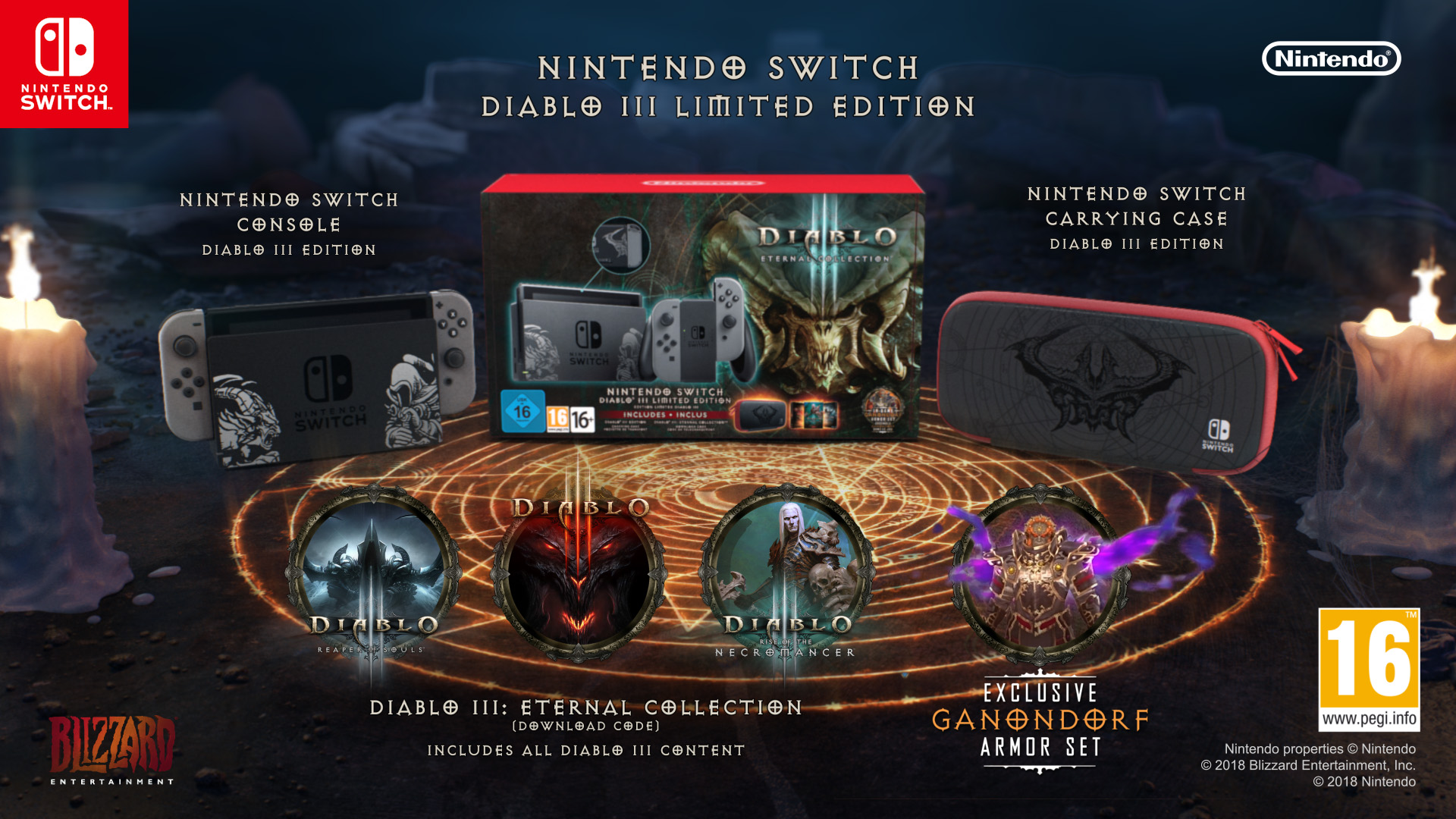 Nintendo Switch – Diablo III Limited Edition - Nintendo