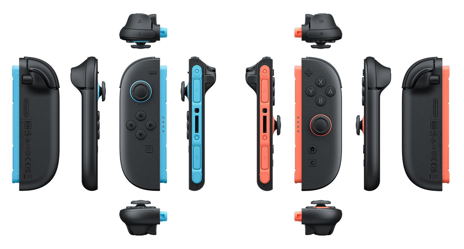 Joy-Con 2 Pair - Light Blue / Light Red - Nintendo
